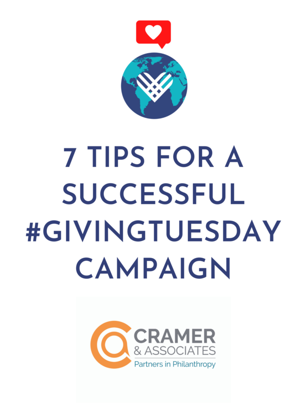 7 Tips for a Successful Giving Tuesday Campaign - Cramer & Associates